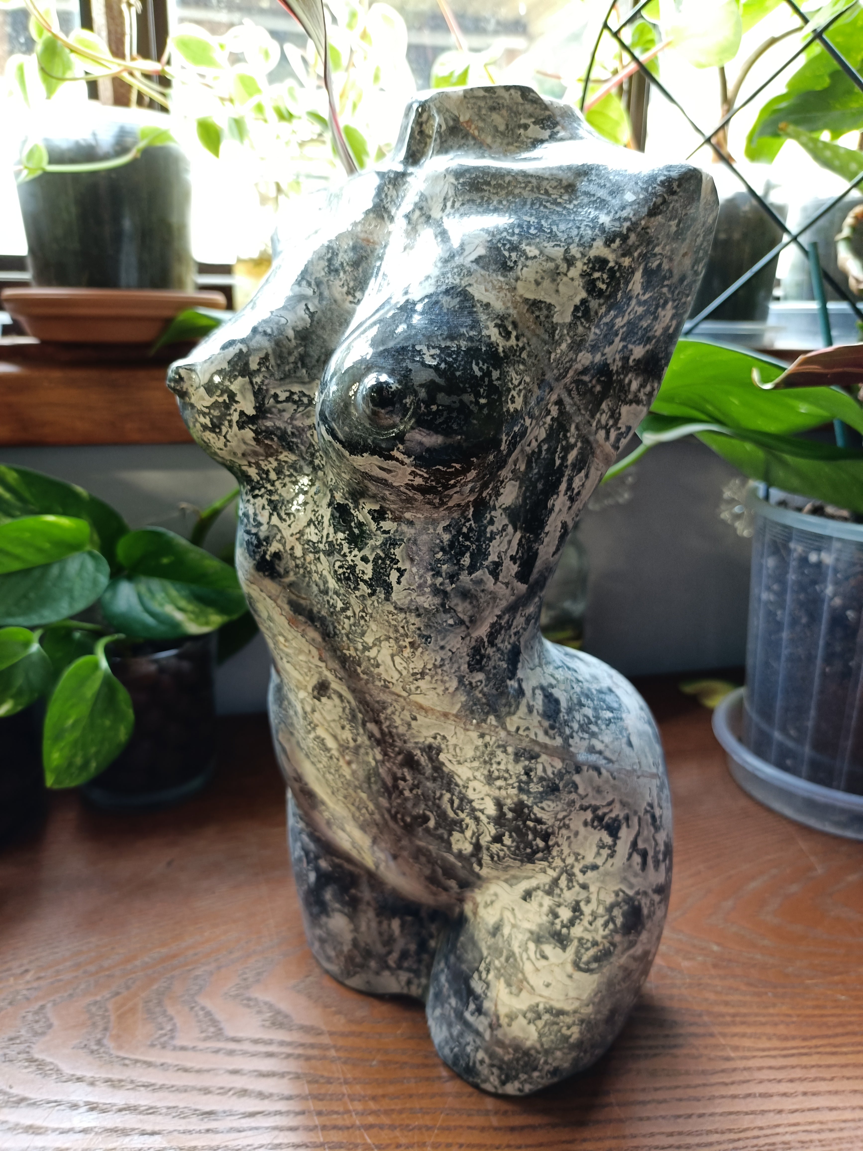 Picasso Jasper Goddess Body Carving - 6.1kg – Wolf Moon Artistry